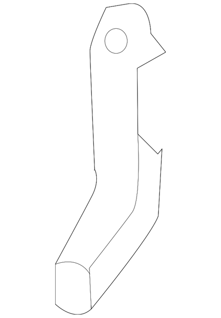 Volvo 39966530 Genuine OEM Selector Gate Guide for Seat Belt for sale ...