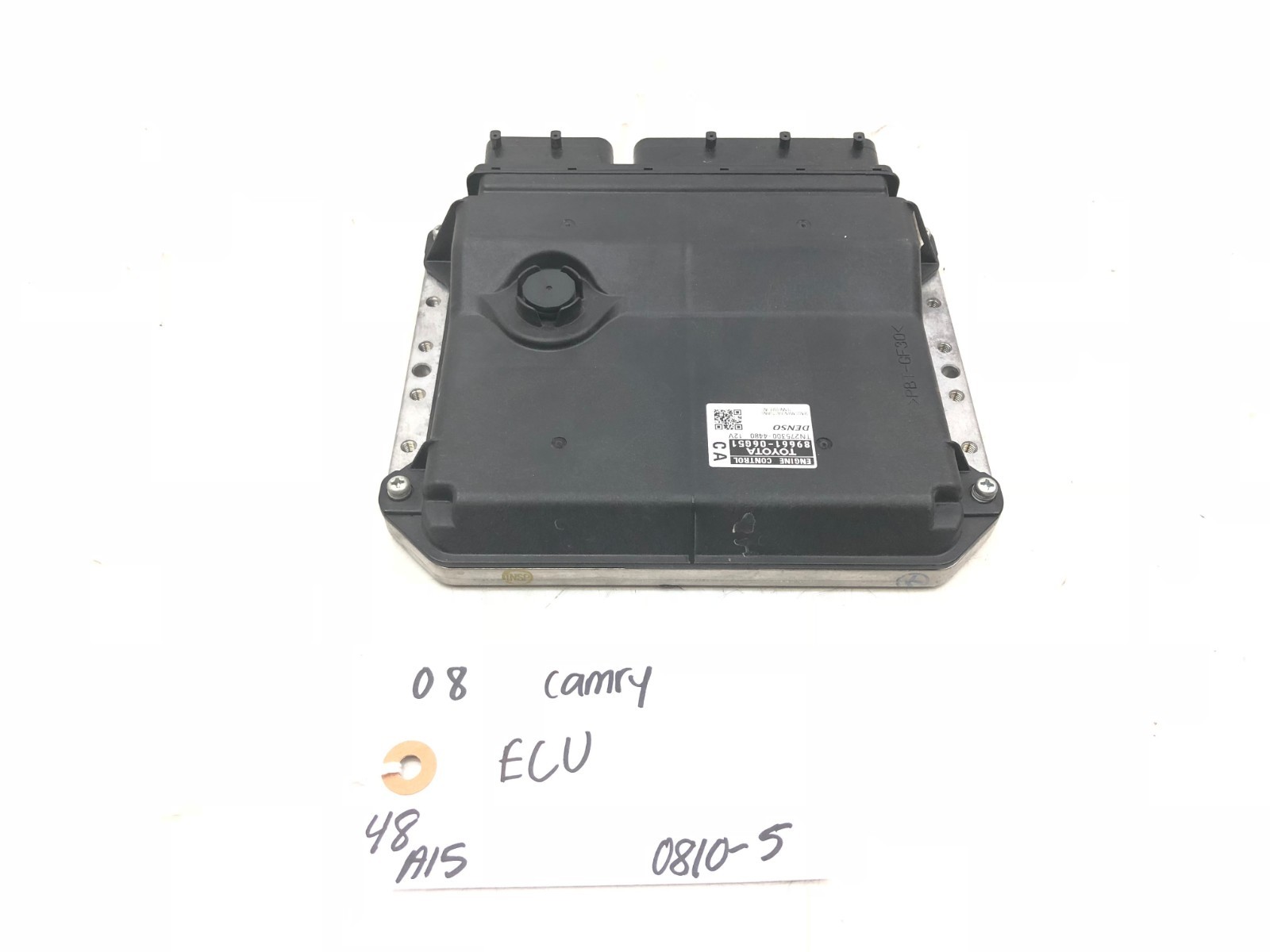 2008 08 2009 09 TOYOTA CAMRY 4CYL ENGINE COMPUTER ECU ECM 89661-06G10 ...