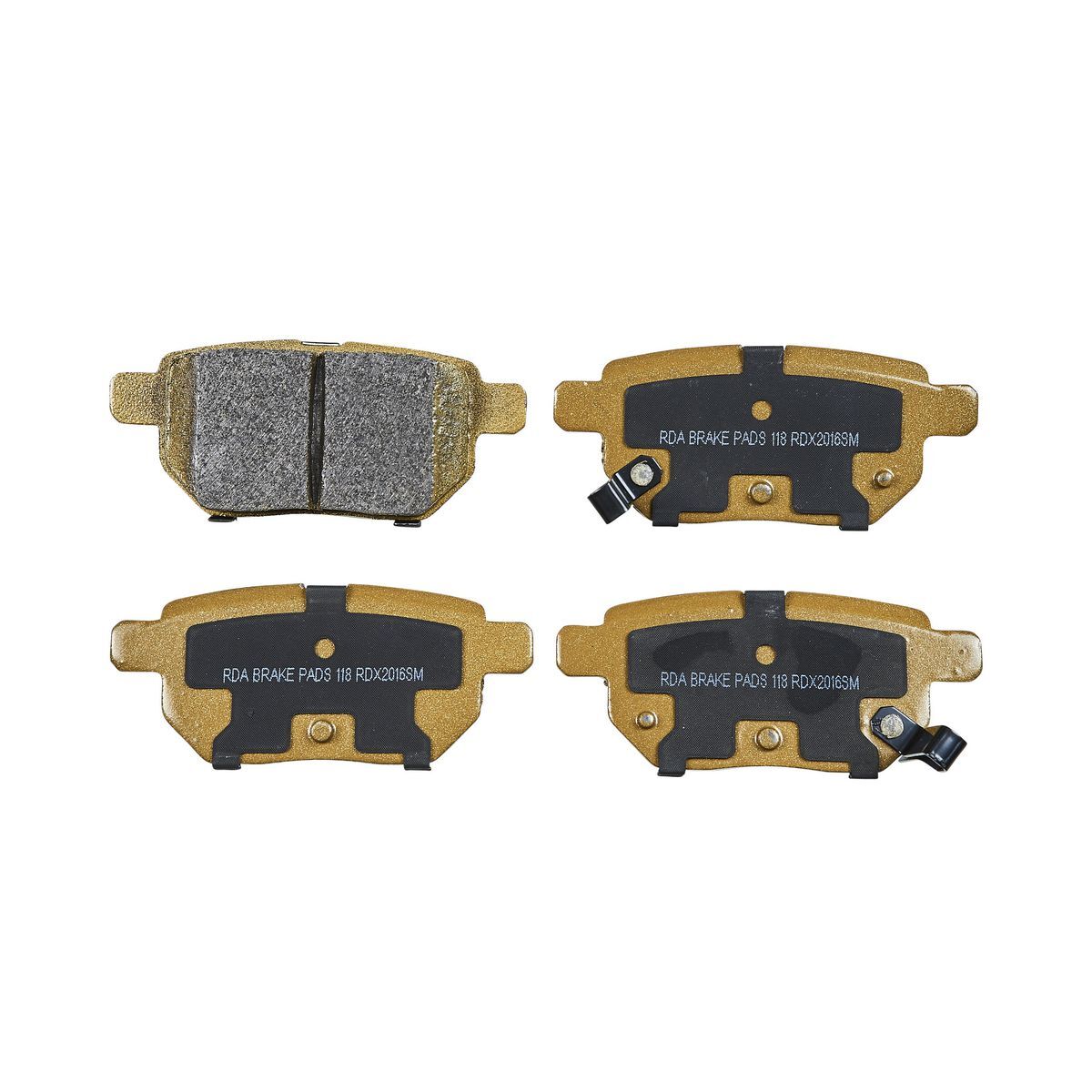 RDA Brakes Extreme Brake Pad Set Rear RDX2016SM | eBay