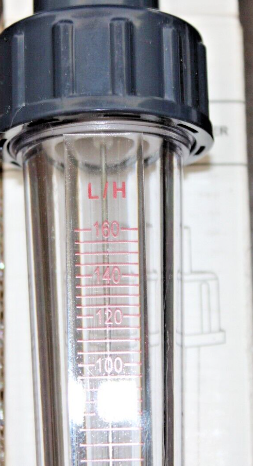 LZS-15D Plastic Tube Liquid Flowmeter Flow Measuring Instrument 16-160 ...