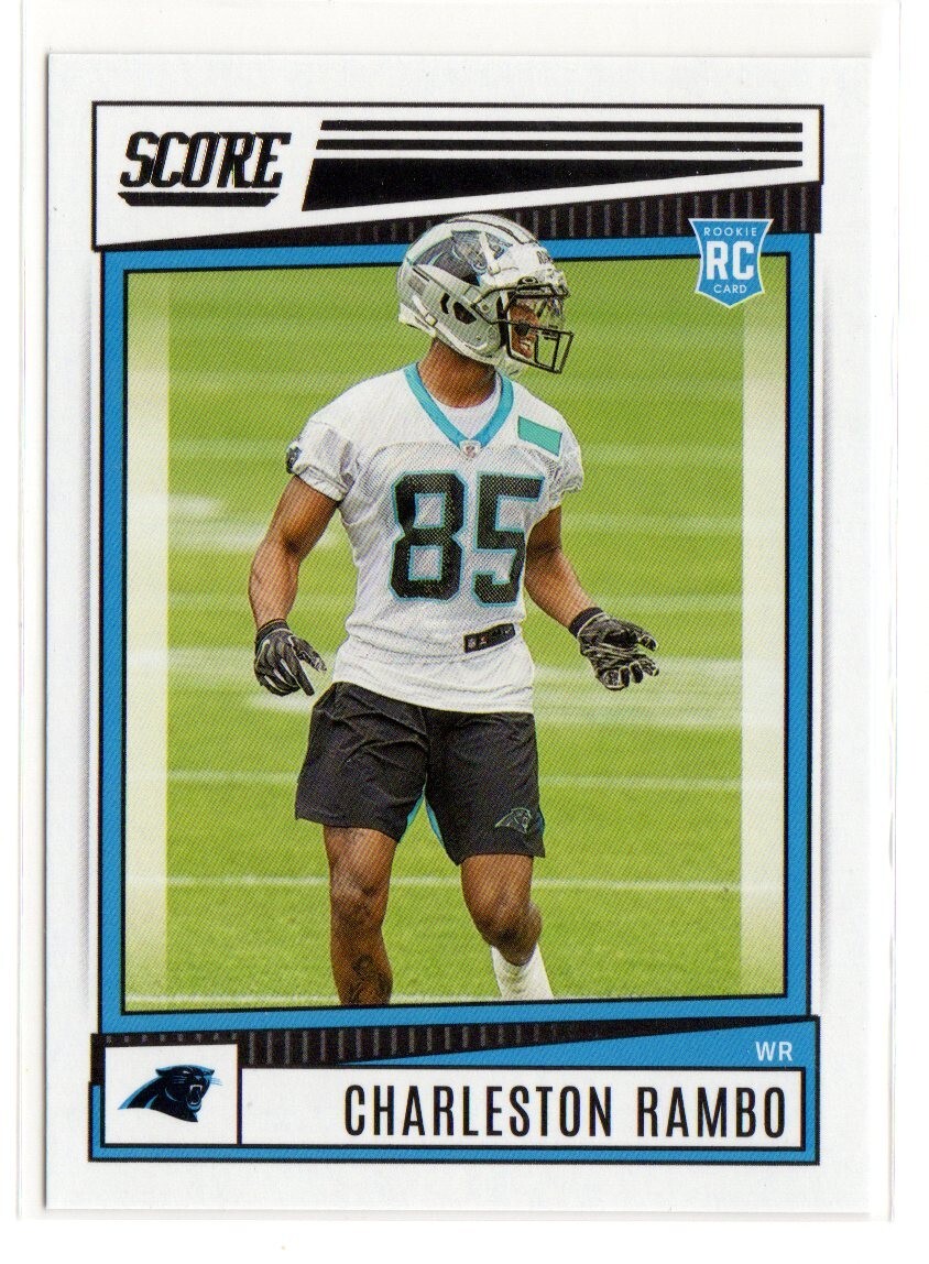 CHARLESTON RAMBO 2022 SCORE FOOTBALL BASE RC #398 (ID 2002) | eBay