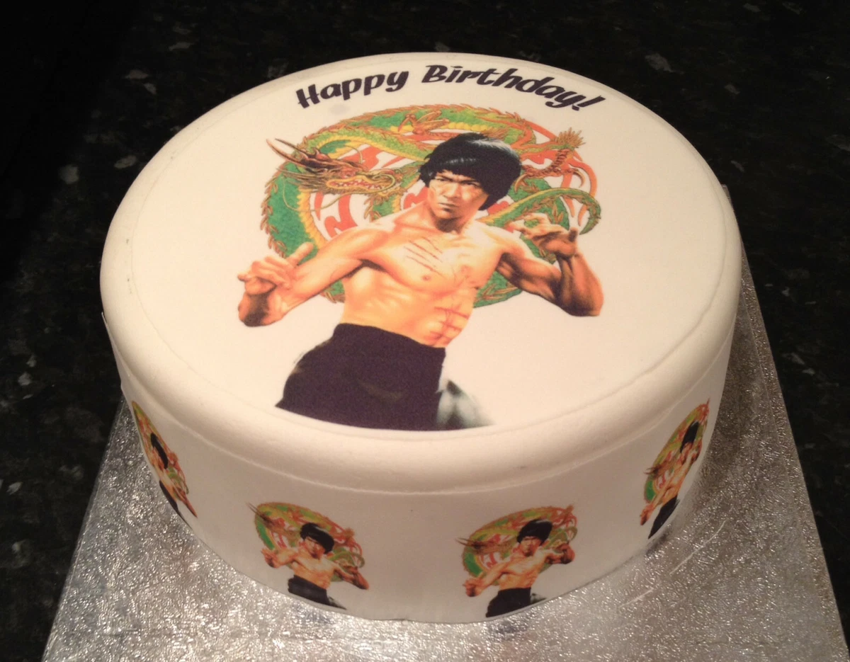 Bruce Lee Birthday Cake