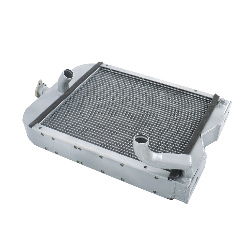 86551430 8N8005 2 low Full Aluminum Radiator For Ford Tractor 2N 8N 9N ...