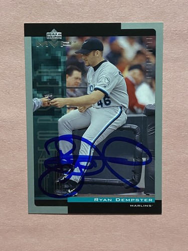 Ryan Dempster 2001 Upper Deck MVP IP Auto Autograph | eBay