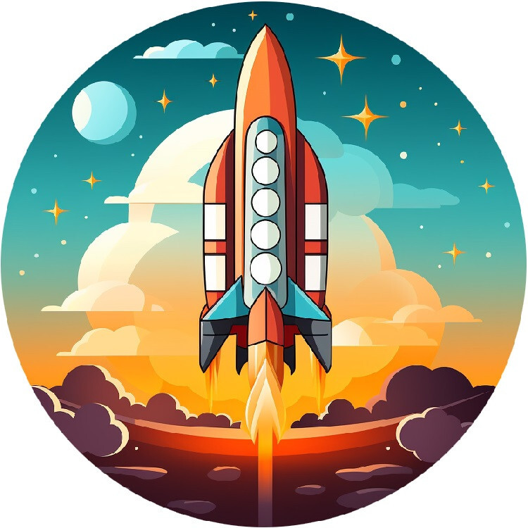 30 Custom Space Rocket Art Personalized Address Labels | eBay