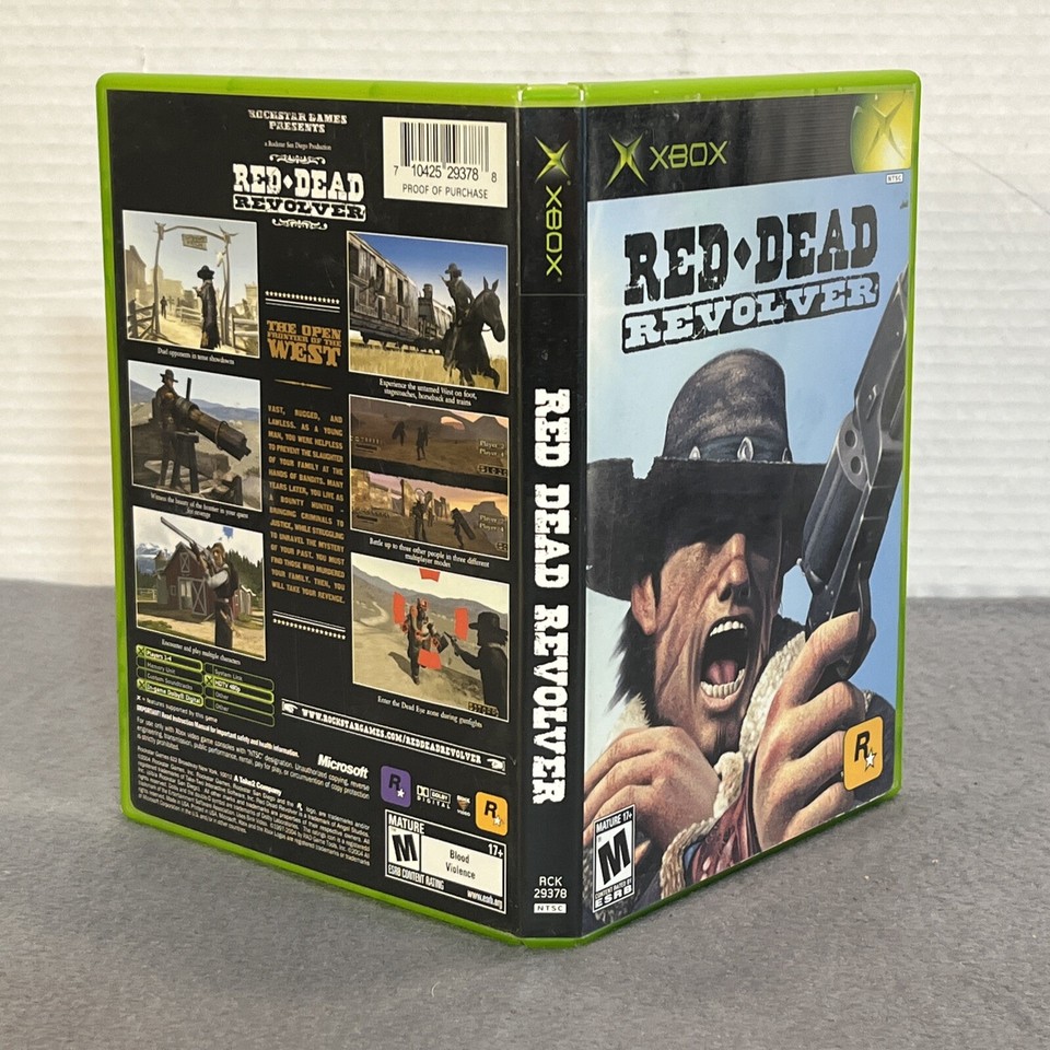 Red Dead Revolver (Rockstar, Microsoft Xbox, 2004) Used Tested | eBay