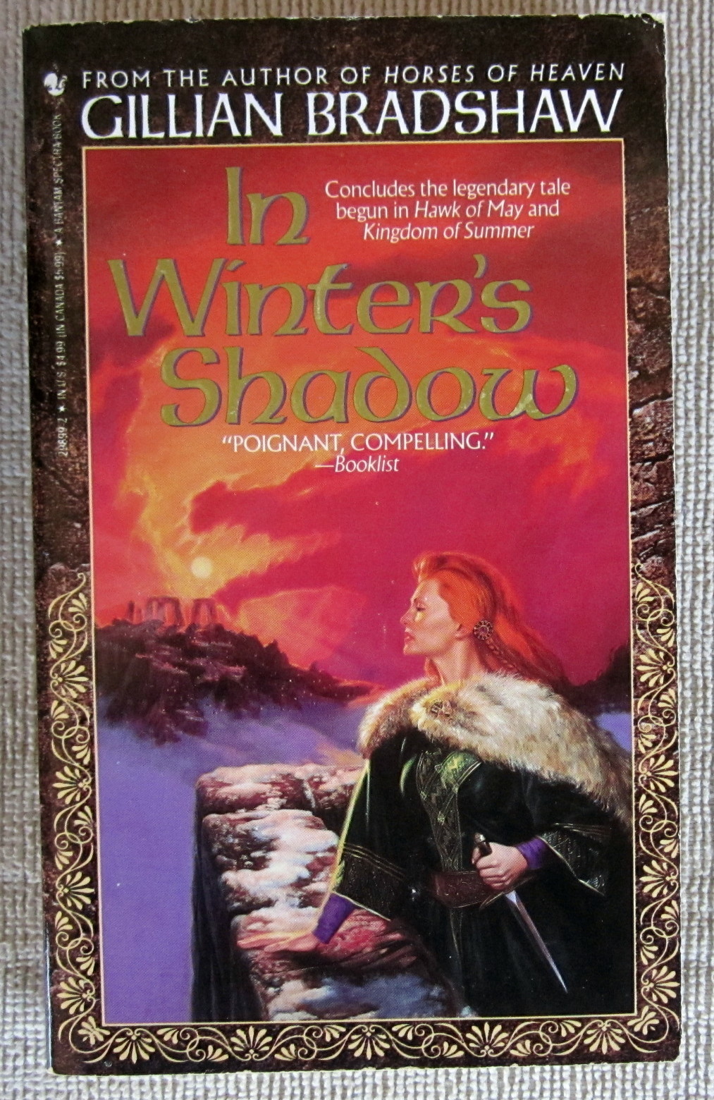 In Winter's Shadow (Down the Long Wind #3) by Gillian Bradshaw PB 1st ...