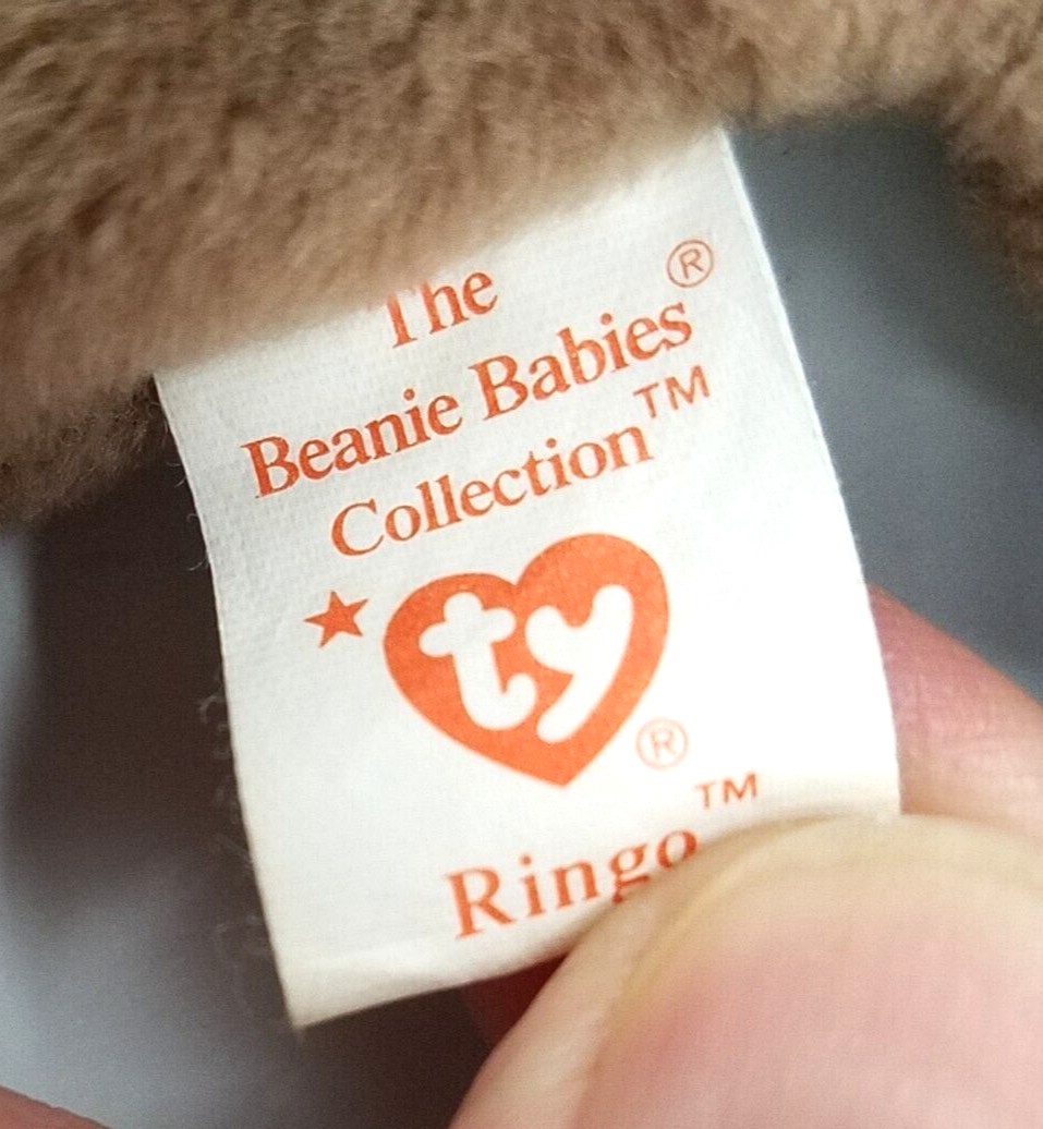 Ty Beanie Baby "Ringo" The Raccoon 1995 82421040148 | eBay