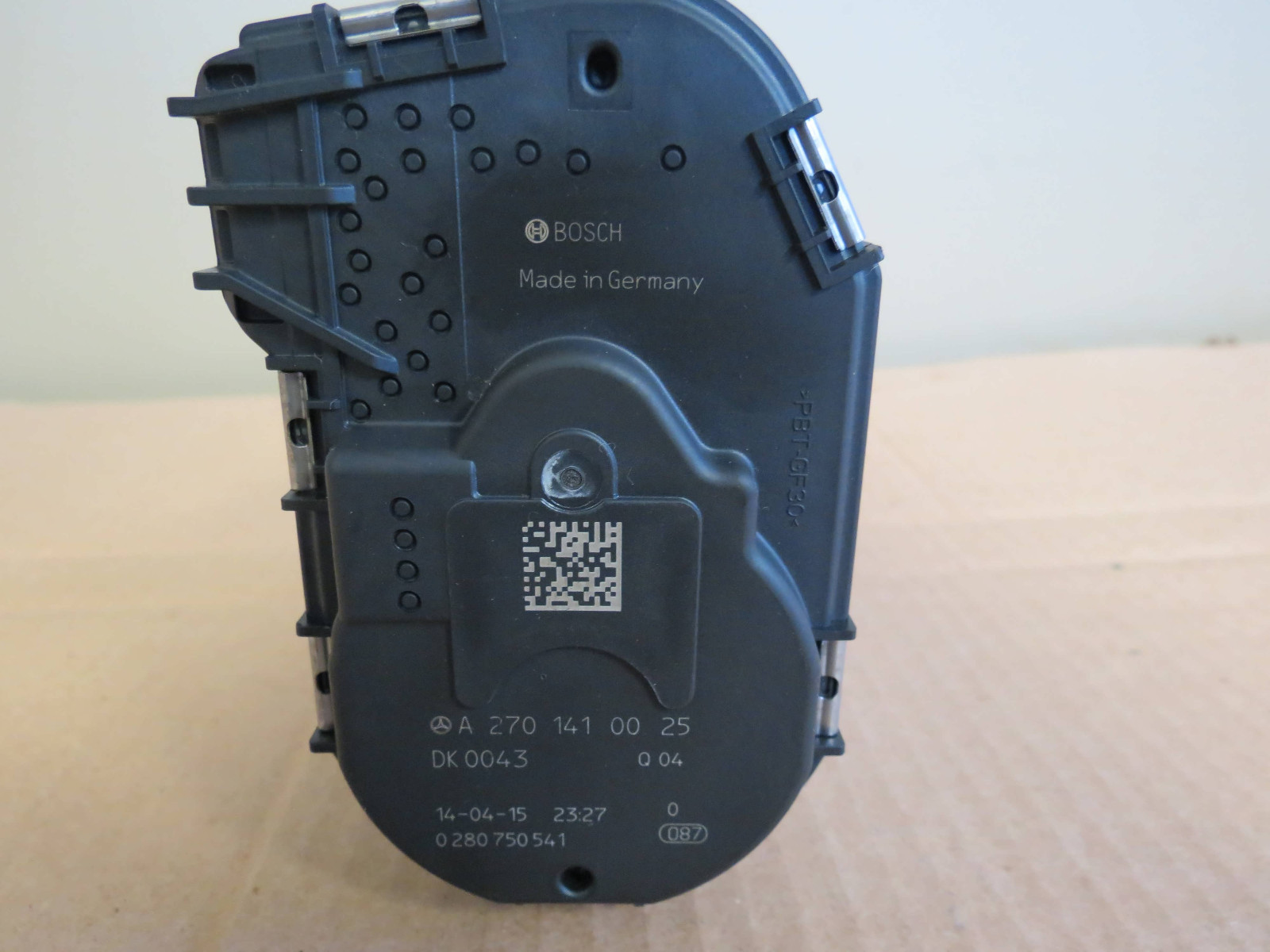 2015 Mercedes Benz C300 CLA GLA250 THROTTLE BODY A2701410025, OEM ...