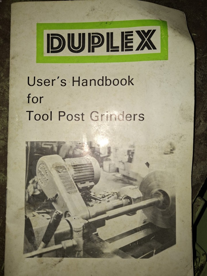 New Duplex D26 Lathe Tool Post Grinder 240v | eBay UK