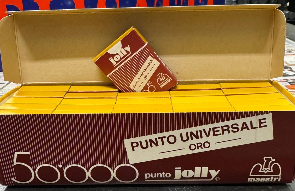 25 Scatole x 2000 Punti PINZATRICE 6/4 JOLLY ORO Romeo Maestri | eBay