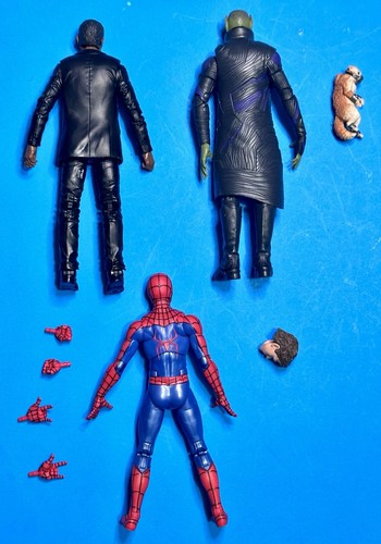 MCU 6” MARVEL LEGENDS LOT Final Swing SPIDER-MAN Young Nick Fury TALOS ...