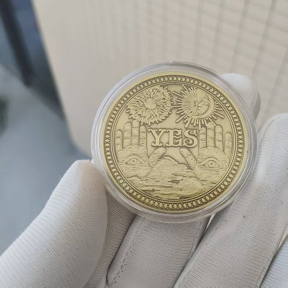 The Decision Maker Coin,Yes/No Flip Coin,Gift for Him/Her,Novelty ...