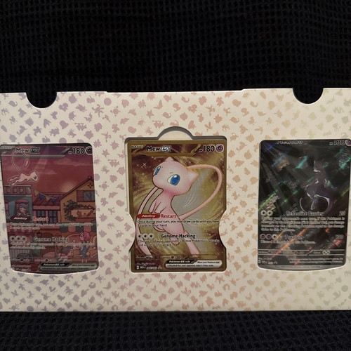 Pokémon 151 UPC Promo Set, Box Fresh: Metal Mew 205, Sealed Mew 053 ...