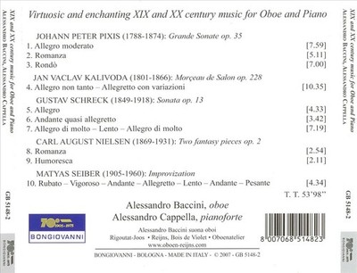 ALESSANDRO BACCINI VIRTUOSIC AND ENCHANTING XIX AND XX CENTURY MUSIC ...