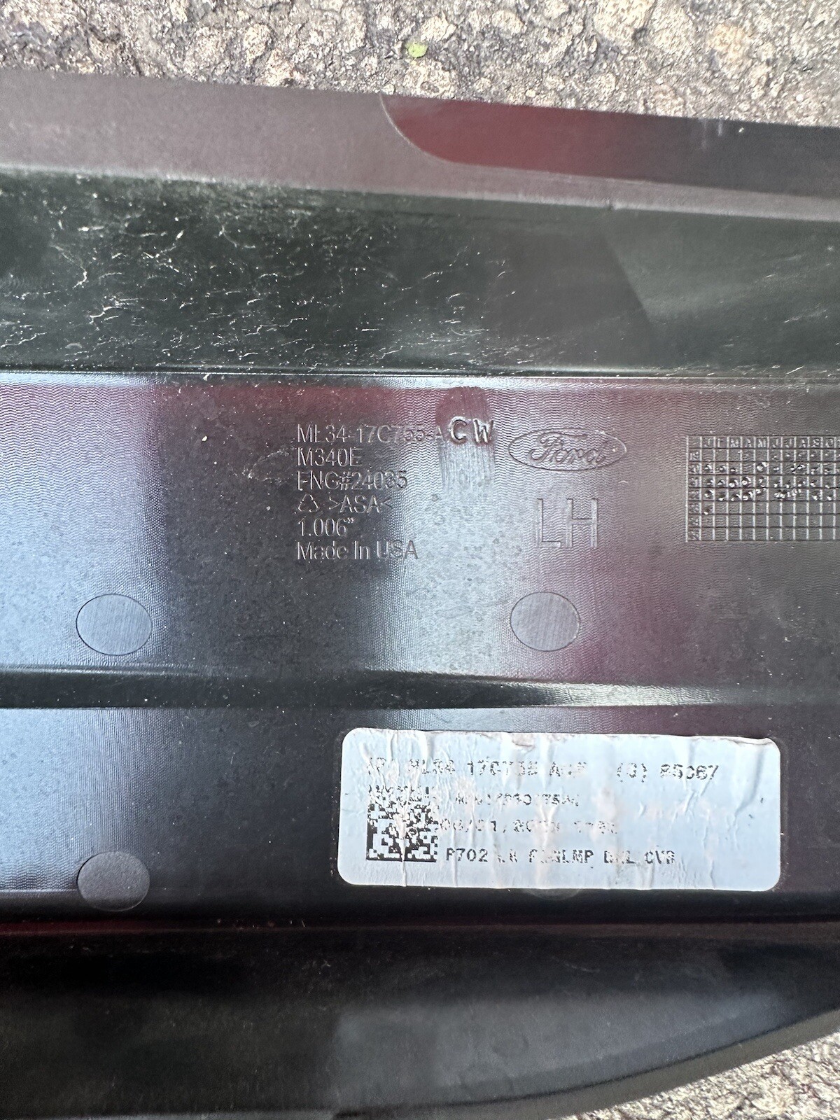 2021-2023 Ford F150 Right & Left Side Fog Hole Cover Set | ML3417C754 ...