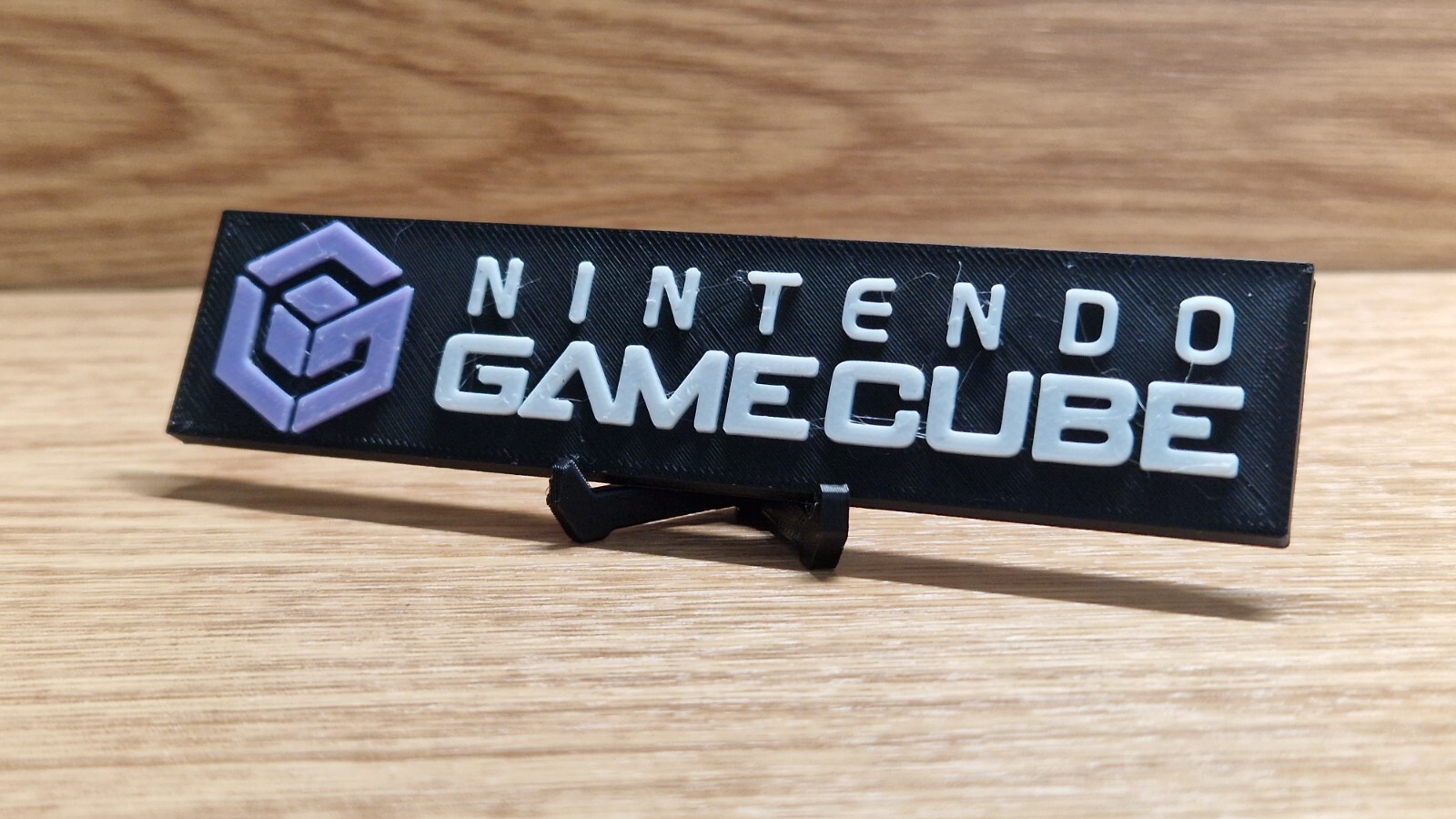 NINTENDO GAMECUBE logo 3d print sign retro gaming console mario | eBay UK