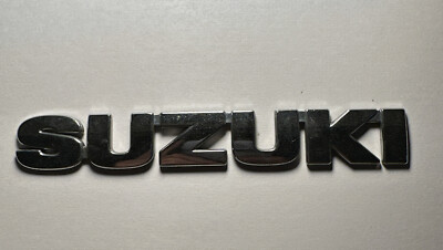 2004-2008 Suzuki Forenza Emblem Letters Logo Badge Trunk Rear Chrome ...
