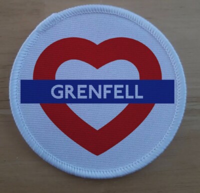 Grenfell Tower Noth Kensington London Memorial Disater Justice Patch ...