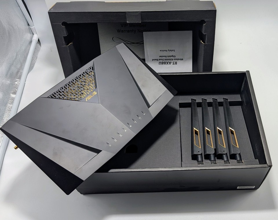 ASUS RT-AX88U PRO AX6000 Dual Band WiFi 6 Performance Router | eBay