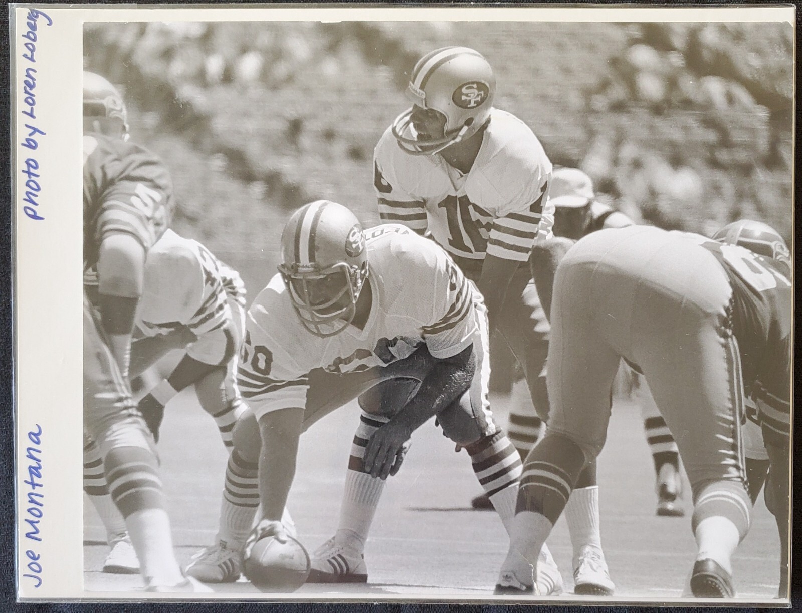 1976 Jim Plunkett San Francisco 49ers Original 8x10 NFL Loren Loberg ...