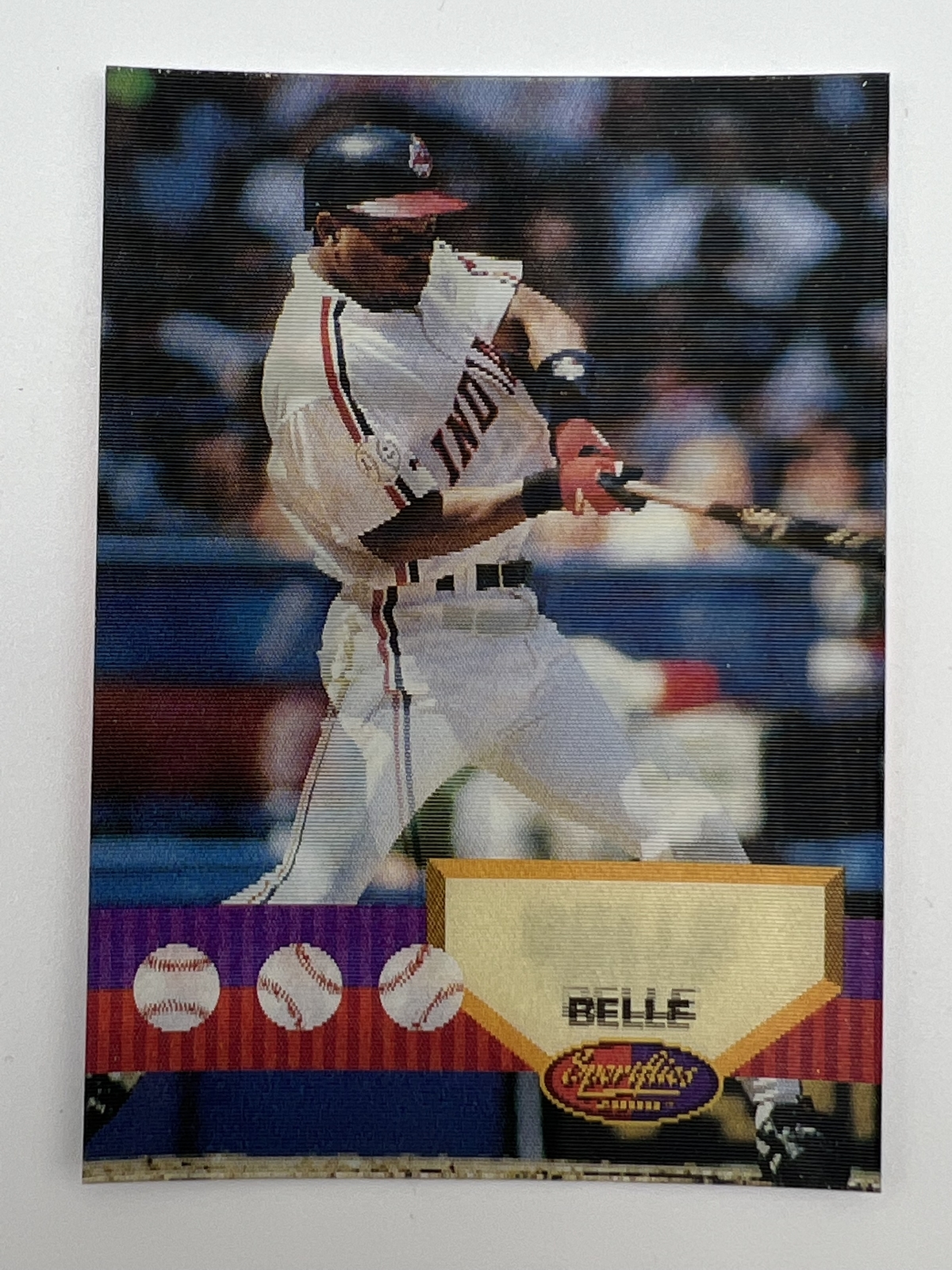 Albert Belle #10 Lenticular - Baseball Card - 1994 Sportsflics 2000 ...