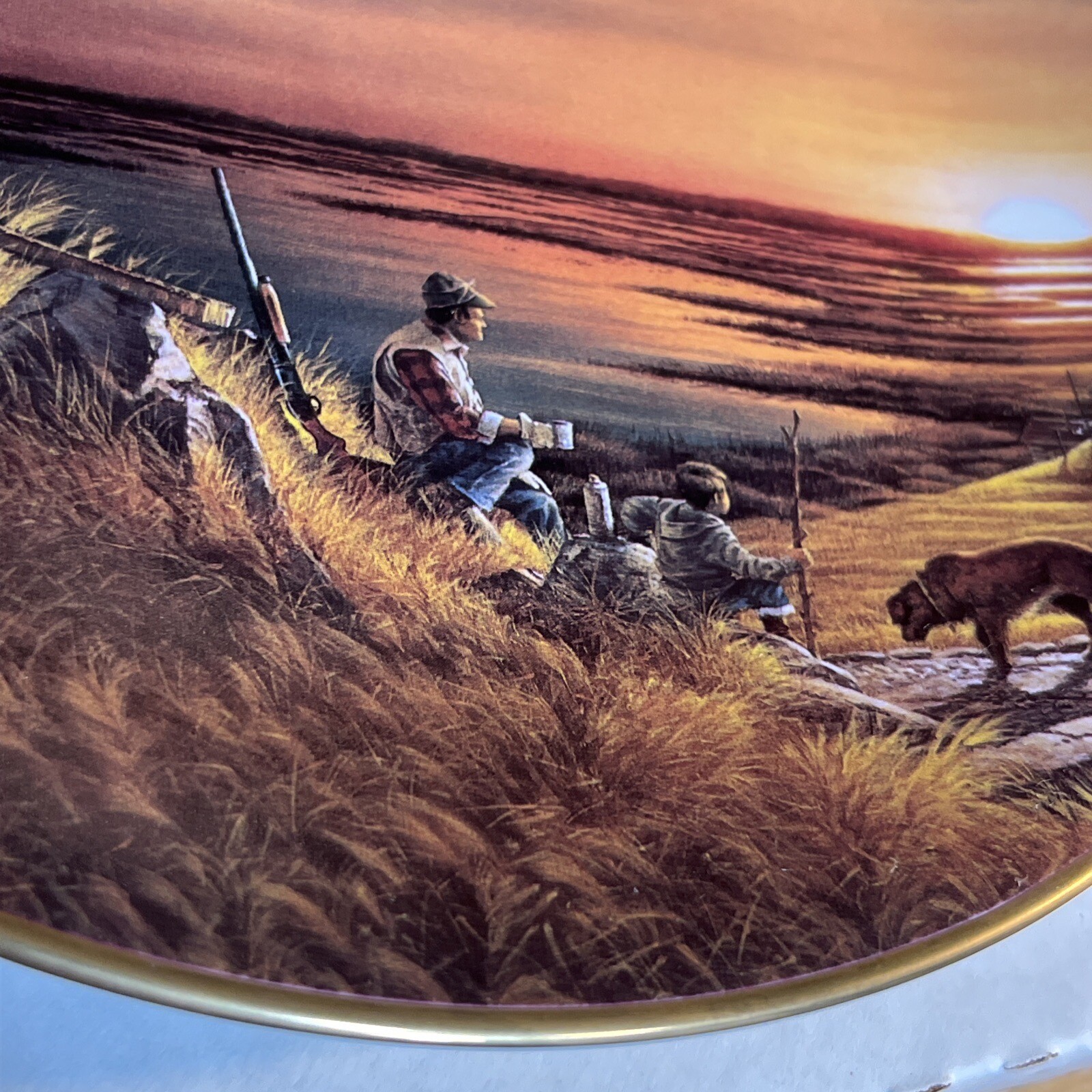 Terry Redlin , Plate,lifetime Companions 3590/4500,1996,Mint Condition ...