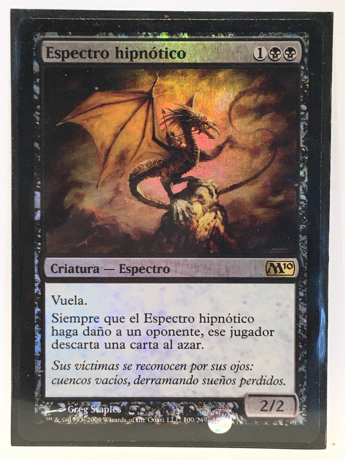 Espectro Hipnótico Foil (Hypnotic Specter) MTG Magic the Gathering ...