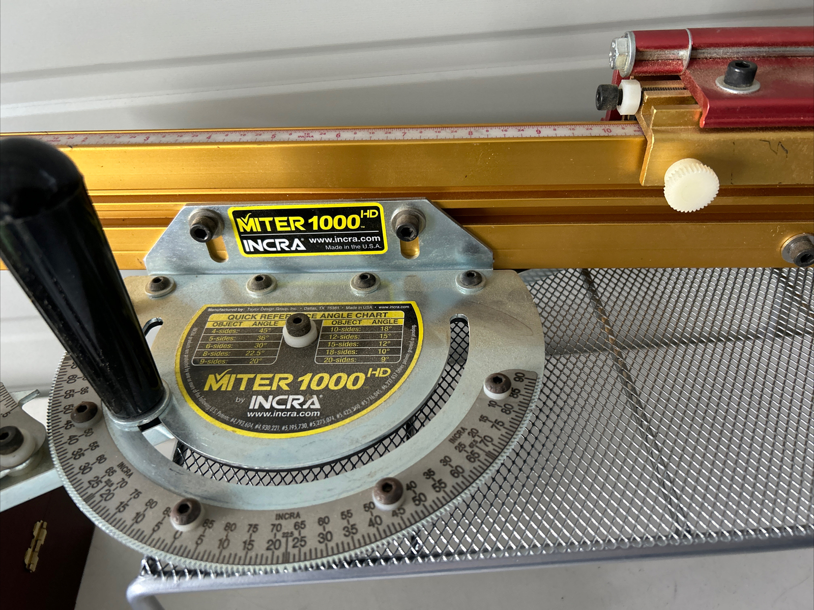 Incra MITER1000HD Miter Gauge Table Saw 751922200121| eBay