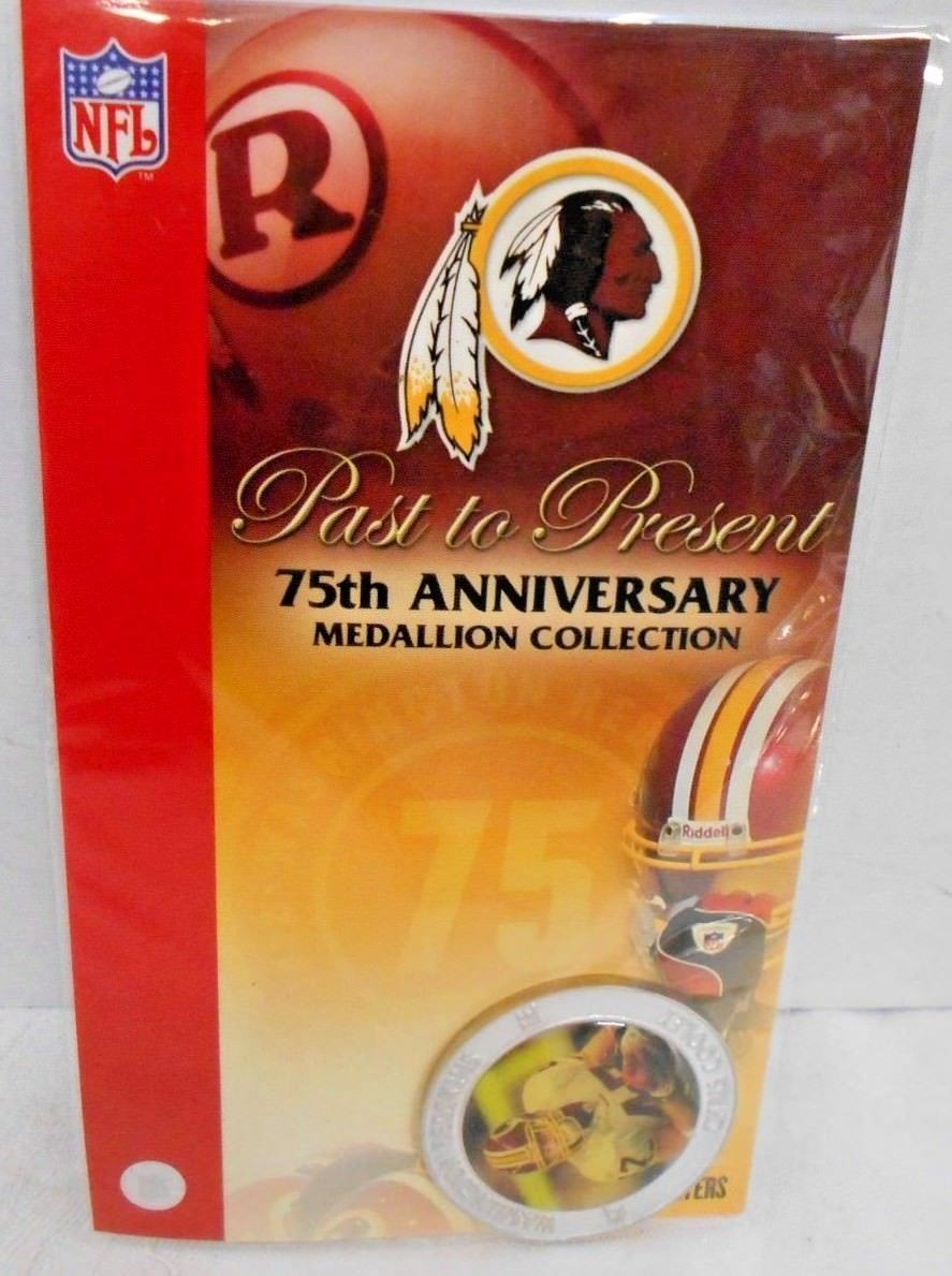 2007 NFL 75th Anniversary Medallions Washington Redskins #47 TE Chris ...