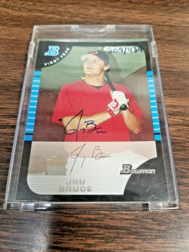 JAY BRUCE 2006 BOWMAN DRAFT BUYBACK CARD #BDP32 REDS (ROOKIE AUTOGRAPH ...