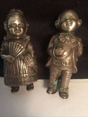 Salt & Pepper Shakers - Boy And Girl Salt