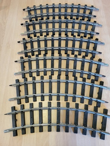 6 Curved Bachmann Big Hauler G scale metal Track , [ 39-27 ] | eBay