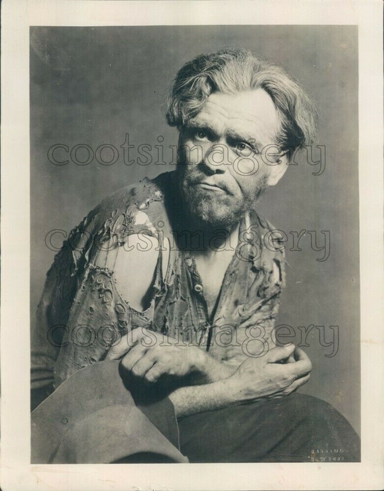 1943 Press Photo Stage Actor James Barton as Jeeter Lester Tobacco Road ...