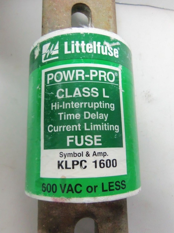 New Littelfuse KLP C KLPC 1600 Amp Fuse KRP C 1600 600V Class L | eBay