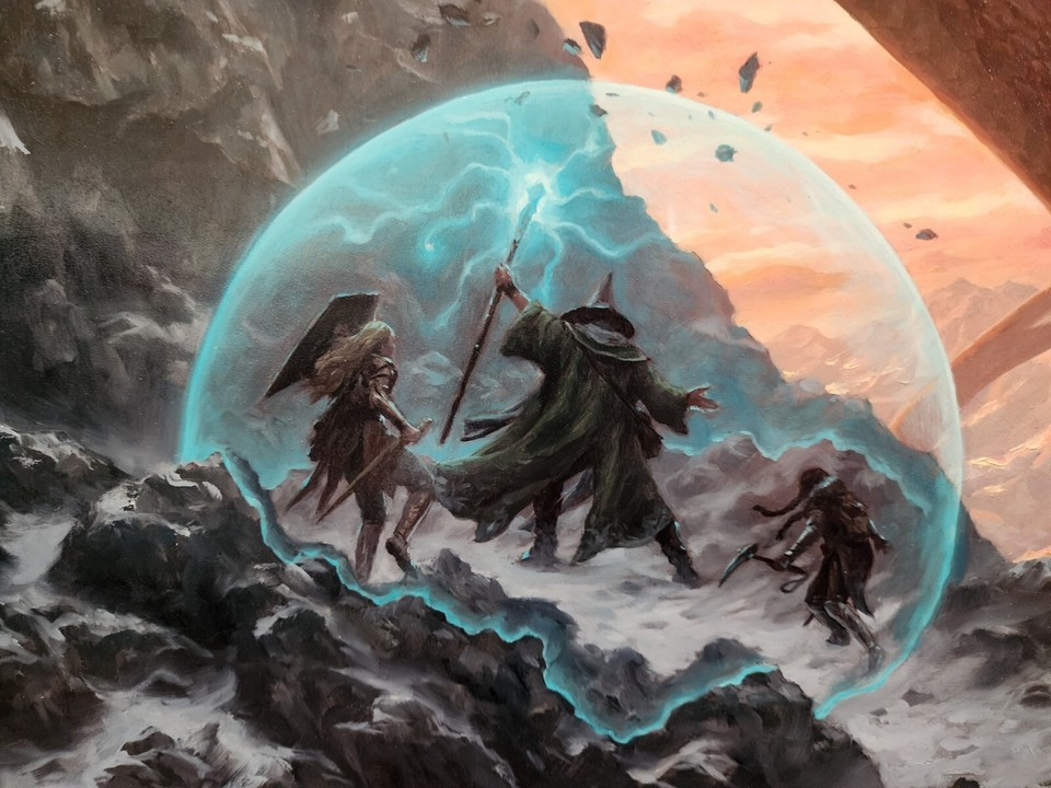 *The ORIGINAL* Cover Art: Fizban's Treasury Of Dragons, A Painting By ...