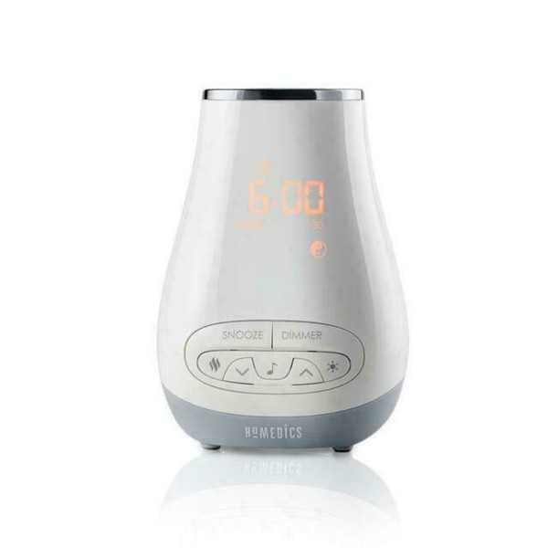 HoMedics SSA450 SoundSpa Slumber Scents Alarm Clock, Essential Oil ...