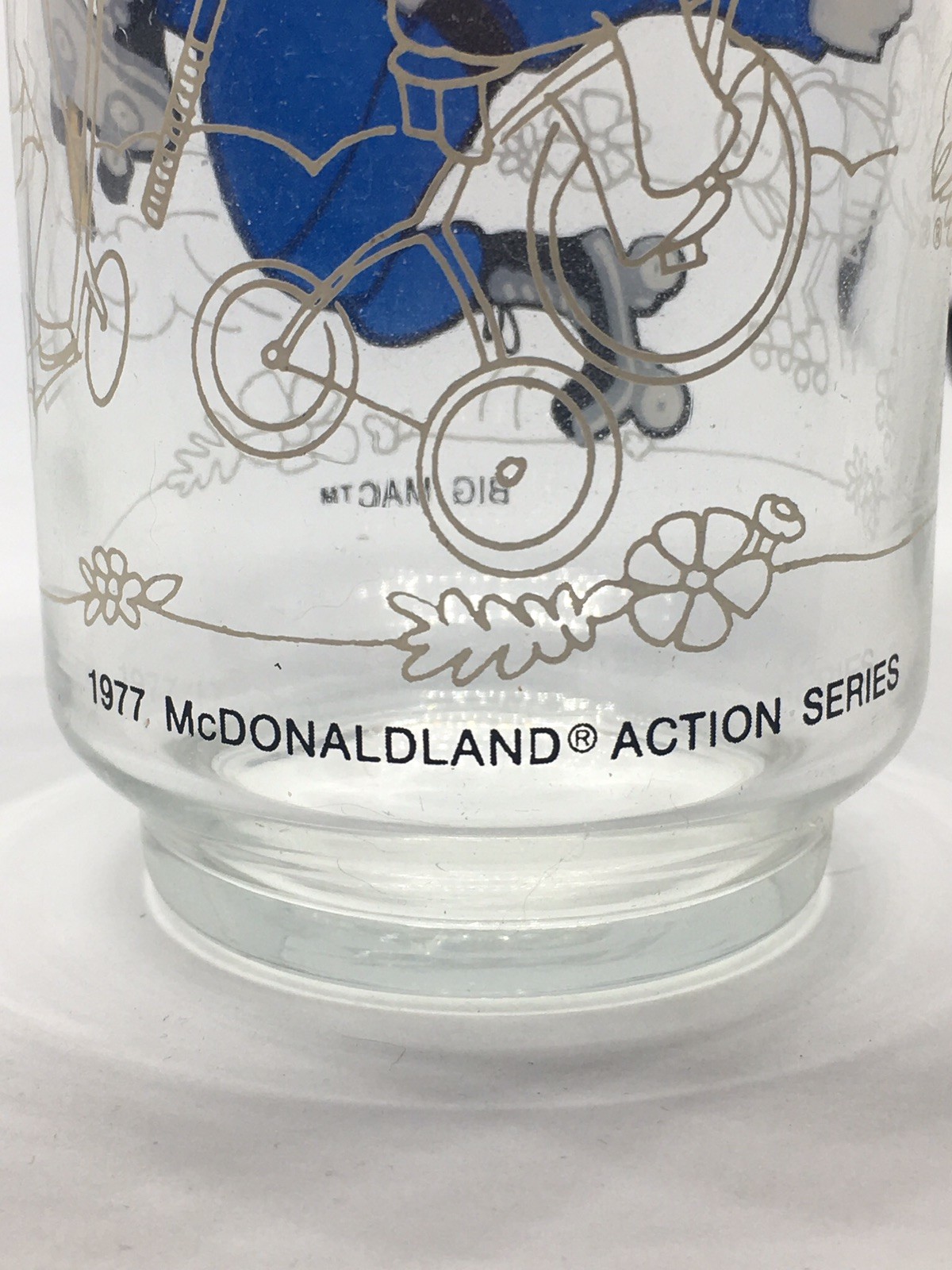 Vintage 1977 McDonald's Big Mac Collector Series Glass Tumbler Cup | eBay