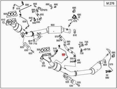 Genuine MERCEDES SMART V251 C218 C292 W166 X166 X218 Lambda sensor ...