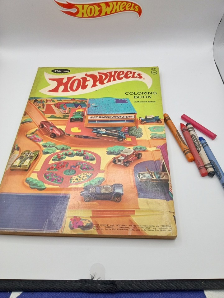 Hot Wheels Redline Coloring Book | eBay