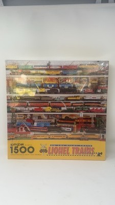 NEW Springbok Hallmark Lionel Trains On the Right Tracks 1500 Piece ...