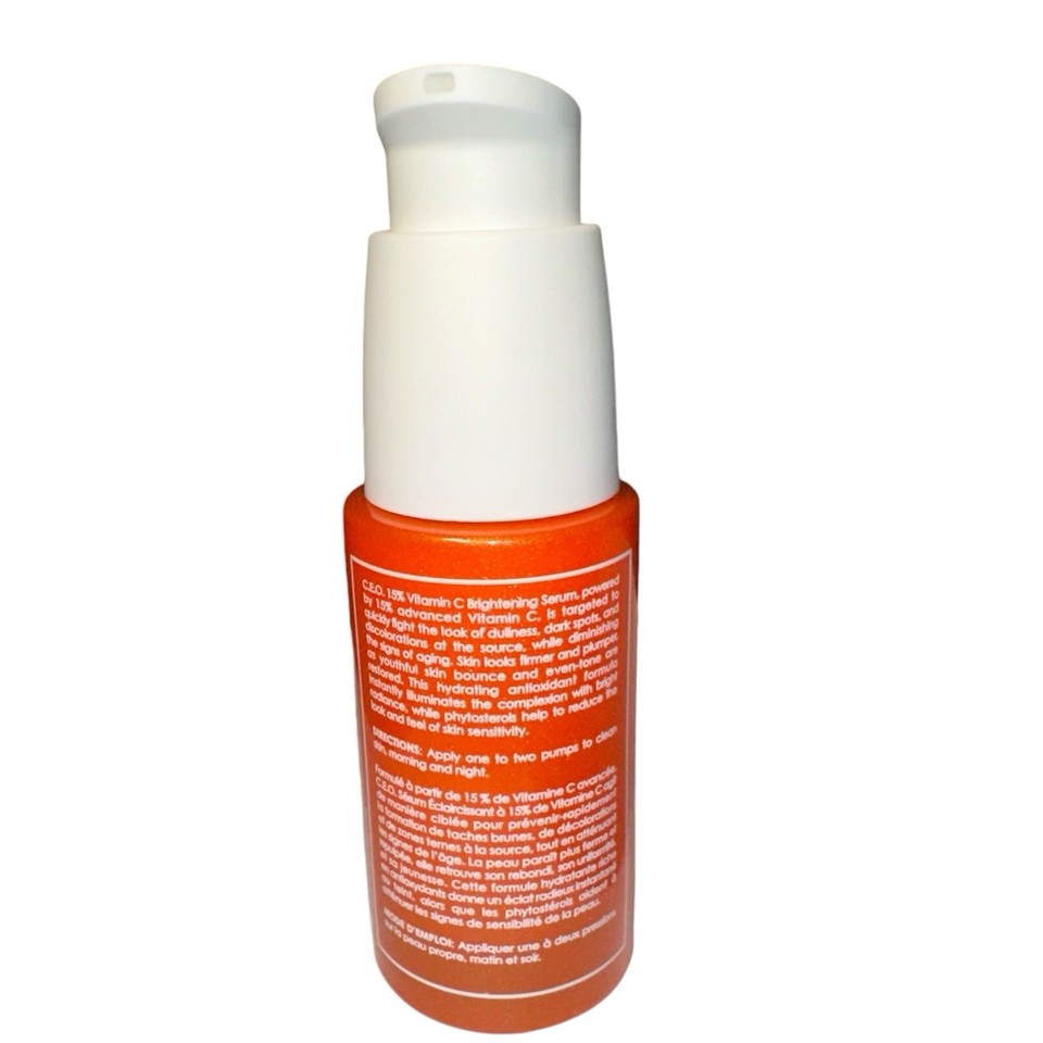 Sunday Riley CEO C.E.O. 15% Vitamin C Brightening Serum 1.0 oz/30ml | eBay