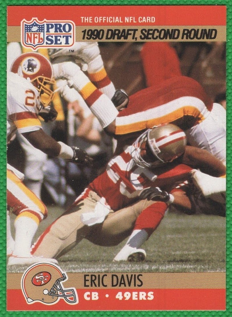 1990 Pro Set - Draft #722 Eric Davis (RC) for sale online | eBay
