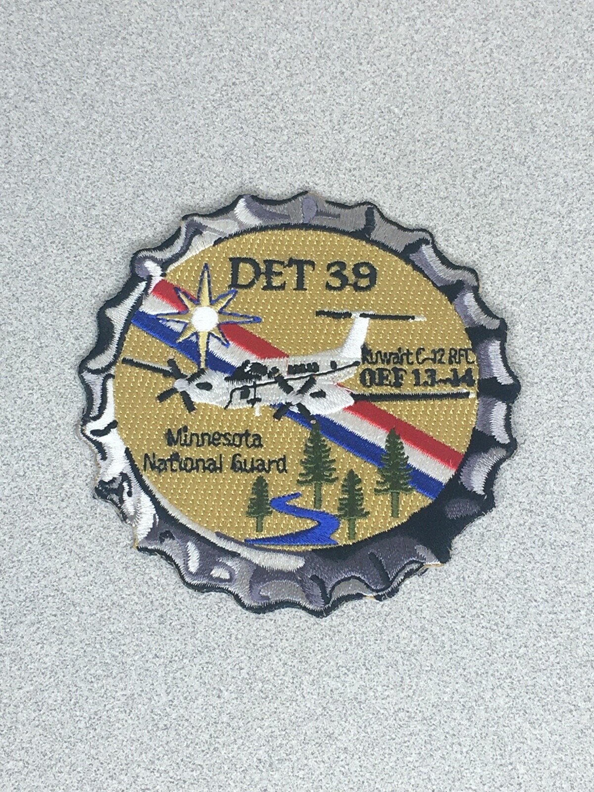 US Army Aviation Minnesota National Guard Det 39 Kuwait C-12 OEF 13-14 ...