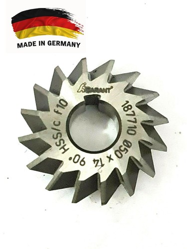 germany garant Double Angle Milling Cutters, 90° 50 x 14 x 16 No15 ...