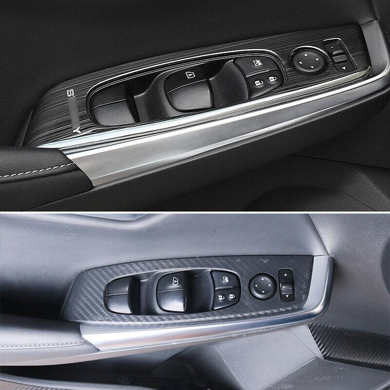 For Nissan Sentra Sylphy 20-2022 Black Steel Window Lift Panel Switch ...