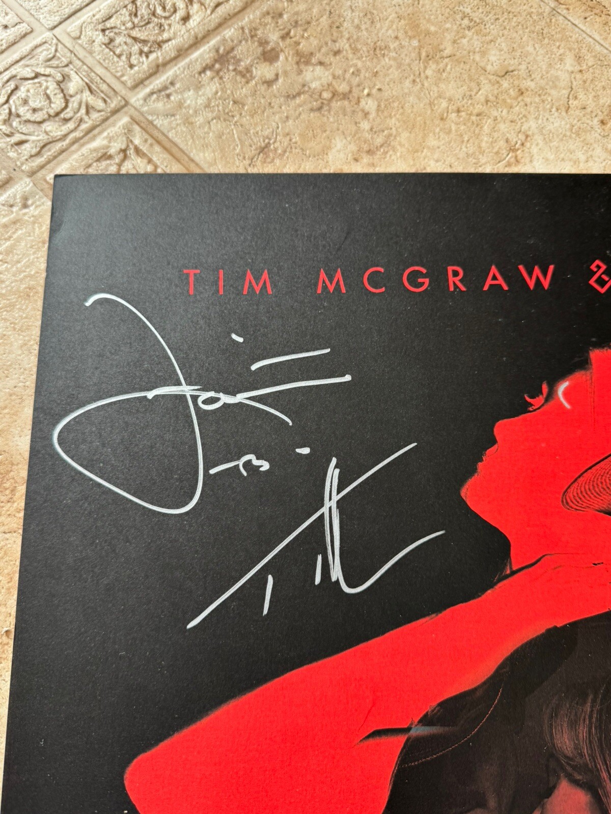 Tim McGraw & Faith Hill Signed 18x24 Poster Autograph BECKETT ...