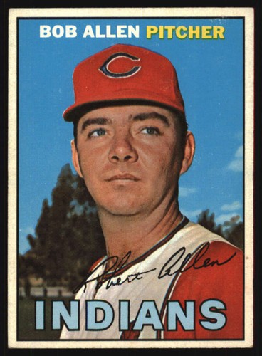 1967 Topps #24 Bob Allen EX/EX+ Indians 568968 | eBay