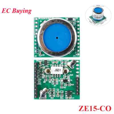 ZE15-CO CO Gas Sensor Module, Serial Digital Output, 5-12V 0~500ppm ...