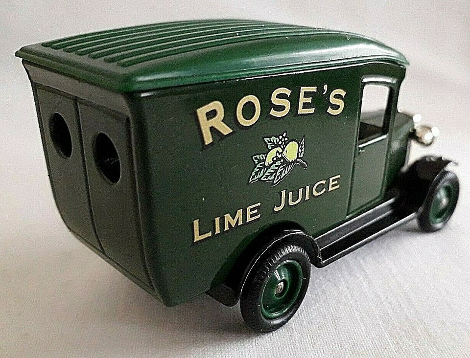 LLEDO DAYS GONE 1934 CHEVROLET VAN DIECAST ROSE'S LIME JUICE BOXED ...